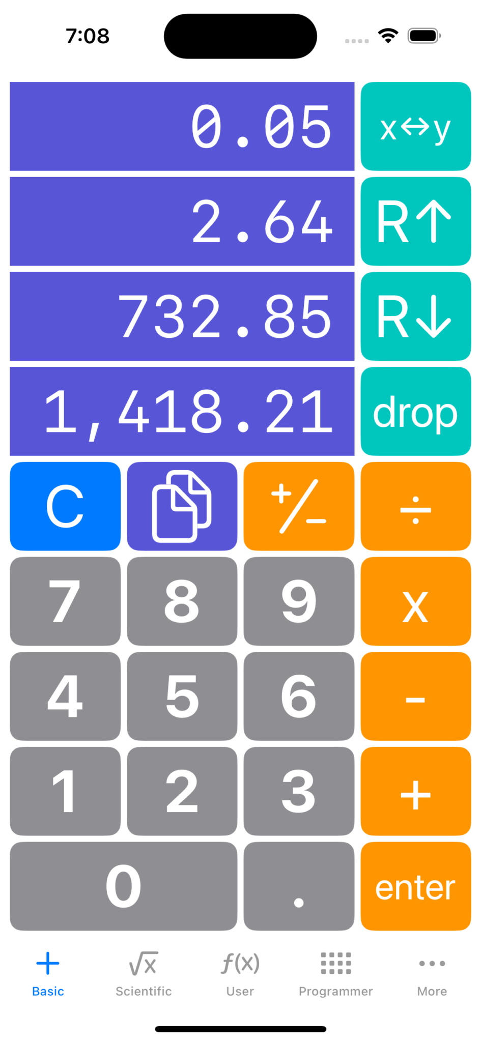 RPN-Calc App – Engineer's Copilot